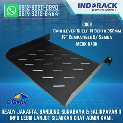Jual CS02 - Cantilever Shelf, 1U Depth 350mm 19" - INDORACK - Jakarta Pusat - Nusa Rackindo ...