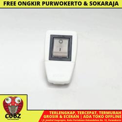 Jual MATSUI Steker Jek Colokan Kabel Listrik Cowok Male Gepeng Hitam ...