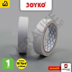 Jual Double Tape JOYKO 1 inch / 24mm x 15 Yard Blue (1 KARTON isi 120 ...