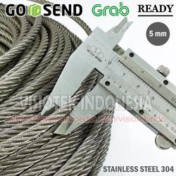 Jual 1.5MM 1,5 MM KAWAT SELING SLING WIRE ROPE STAINLESS STEEL SUS304 SS304 - Jakarta Barat ...