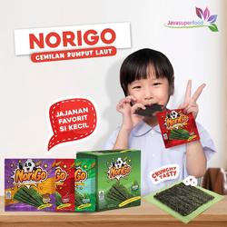 Jual NORIGO Snack Rumput Laut 3 g (1pcs ) Halal | Nori Sachet Seaweed ...