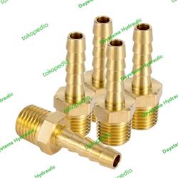 Jual HOSE NEPEL/NEPEL SELANG KUNINGAN SELANG 1/4" INCH DRAT LUAR 3/4 ...