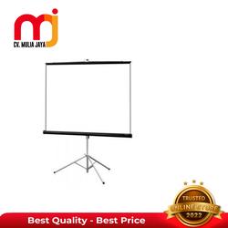 Jual Layar Projector Tripod Portable Screen 70 X 70 inch - Jakarta ...