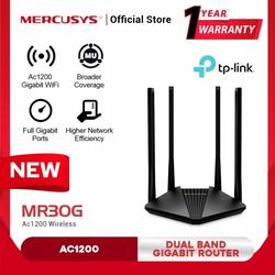 Promo Mercusys MR30G AC1200 Wireless Dual Band Gigabit Router - MR30G ...