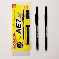Jual Pulpen Standard AE7-1 pack isi 12 pcs - Hitam - Jakarta Pusat - Packing Packing | Tokopedia