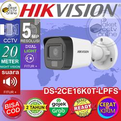 Jual CAMERA CCTV HIKVISION DS-2CE16K0T-LPFS 5MP Dual Light Outdoor Audio - Kota Medan ...