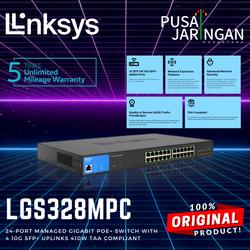 Jual Linksys LGS328C-EU 24-Port Managed Gigabit Switch, 4 10G SFP+ ...