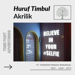 Jual Huruf timbul Akrilik Acrylic LED Outdoor Signage Acrylic ...