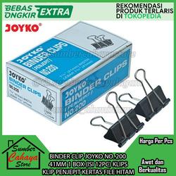 Promo Binder Clips Klip Penjepit Kertas Berkas File Paper Lamaran Kelip ...