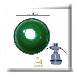 Jual Kap Lampu Satu Set Jalan WD Hijau Gantung E27 + Fitting WD E27 - 1 SET MINI - Jakarta Utara ...