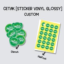 Promo Cetak Sticker Label Vinyl A3+ Include Cutting - Glossy - Jakarta ...