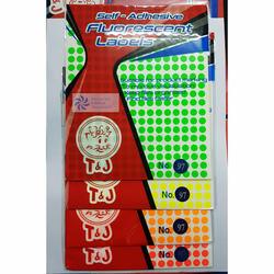 Jual Kertas Label Bulat Sticker 8 mm VISION Stiker Warna Warni ...