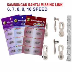 Jual Sambungan Rantai Sepeda 6 7 8 9 10 Speed Konektor Rantai Sepeda ...