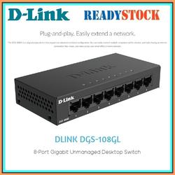 Jual D-Link DGS-108GL 8 Port Gigabit Metal Case Unmanaged Switch DGS ...