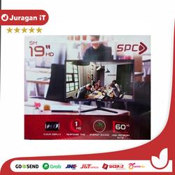 Jual LED Monitor SPC 19 Inch SM19HD SM-19HD 19" HD HDMI VGA GARANSI ...