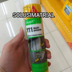 Promo Sikasil 111 Multi Purpose Sealant Silicone Lem Kaca Netral 300ml - Putih - Kab. Bekasi ...