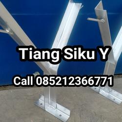 Jual Tiang Y Besi Siku Dudukan Kawat Duri Kawat Silet BTO 22 BTO 30 ...