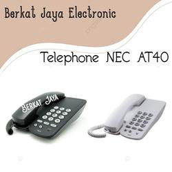 Jual Telepon NEC AT-40 Analog Single Line Telephone NEC AT40 Black ...