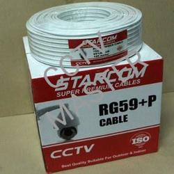 Jual KABEL CCTV RG6+ POWER STARCOM 100M HITAM - Jakarta Barat - CCTV MASTER | Tokopedia