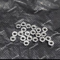 Jual Mur akrilic hex acrylic ukuran M3 M4 M5 M6 bening transparan - MUR ...