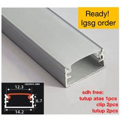Jual Housing LED Strip Aluminium/Casing LED Strip Aluminium Model U ...