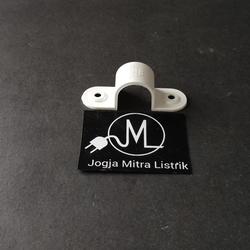 Jual Klem Pipa Boss Conduit 20mm Klem Boss Conduit 20mm Clamp Boss Pipa ...