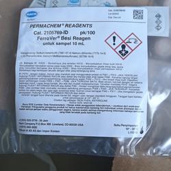 Jual Hach 2105769 FerroVer Iron Reagent Powder Pillows 10 ml/Hach 21057 ...