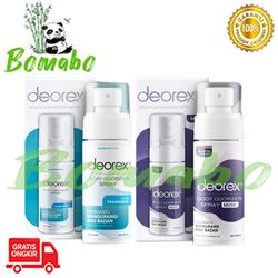 Promo Deorex Body Odorizer Spray 60ml-Non fragrance (Biru) / Penghilang ...