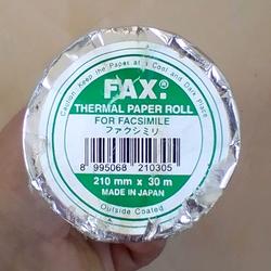 Jual Kertas Fax Merek Fax 210 x 30 Thermal Peper roll - Jakarta Utara ...