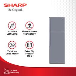 Promo Sharp Kulkas 2 Pintu SJ-316MN-HS SJ316MNHS Kirei Series Cicil 0% ...