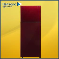 Promo Sharp Kulkas Kecil 2 Pintu Small 2 Door Refrigerator SJ195MNHS ...