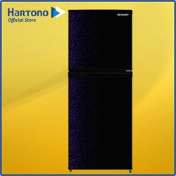 Promo Sharp Kulkas Kecil 2 Pintu Small 2 Door Refrigerator SJ195MNHS ...