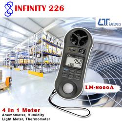 Jual 7 in 1 Anemometer, Air flow, Humidity, Dew point, Light, Barometer ...
