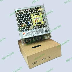 Jual LRS-50-5 MEAN WELL POWER SUPPLY 10A 5V 50Watt MEAN WELL - Jakarta Selatan - Alfa Powerindo ...