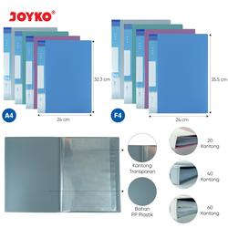 Promo JOYKO FILE FOLDER A4 F4 MAP PLASTIK JOYKO FOLIO FILE FOLDER ...