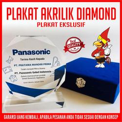 Jual plakat akrilik model diamond uk.20x20xm - Jakarta Pusat - Anto ...