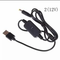 Jual Kabel USB To DC Jack 5.5 X 2.1mm Adapter 5V To 12V Step Up ...