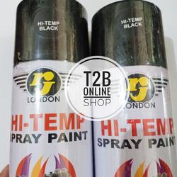 Jual CAT RJ SPRAY HI TEMP Tahan Anti Panas / SEMPROT PILOX LONDON - silver 150cc - Kota Surabaya ...