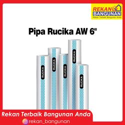 Jual Pipa PVC Wavin 6" Rucika AW / Wavin Putih Standard AW 6" / Wavin ...