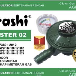 Jual Arashi Regulator Gas Nitro 02 / Tekanan Rendah / Dilengkapi ...