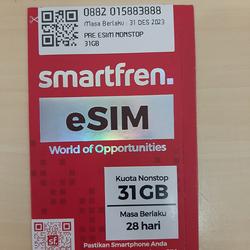 Jual NOMER CANTIK SMARTFREN ESIM LANGSUNG SCAN BARCODE / ANDROID - Kota Malang - NAMIZO SHOP ...