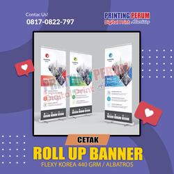 Jual Roll Up Banner 60 X 160 cm + Print / Cetak / Gambar Bahan Albatros - Glossy - Jakarta Pusat ...
