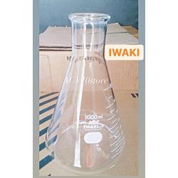 Jual IWAKI Erlenmeyer Flask 250ml, 300ml, 500ml, 1000ml, 2000ml - 25 ml - Jakarta Timur ...
