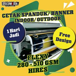 Jual cetak / Print Spanduk banner flexi 340 High Resolution - 1 hari Jadi - Flexi 340 Ultra ...