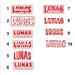 Jual Stempel Lunas, Stempel Cap Lunas, Stempel Otomatis, Stampel Flash ...