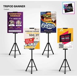 Jual Tripod Stand Banner Display / Tiang iklan untuk Banner/Poster 2 ...