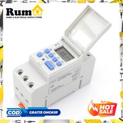 Jual Timer Digital Programmable Switch Din Rail Model MCB 220V AC 16A ...