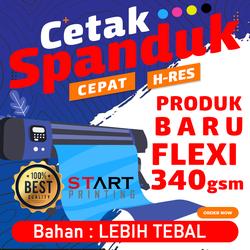 Jual CETAK BANNER / SPANDUK - FLEXY HIRES 340 - Kab. Bekasi - WAPRODUCTION | Tokopedia