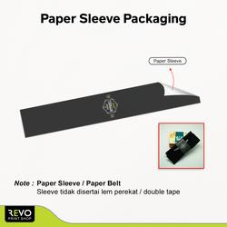 Jual Cetak Paper Belt Custom / Print Label Segel Box / Paper Sleeve ...