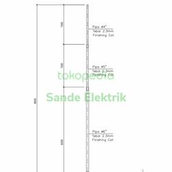 Jual Tiang Listrik PLN Bulat Tinggi 9 Meter - Jakarta Barat - Raja PJU ...